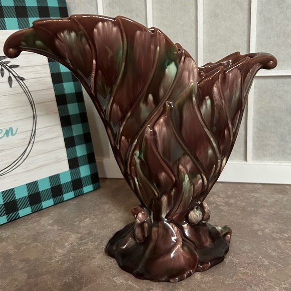 Royal Hickman | Accents | Mcm Royal Haeger By Royal Hickman Double Leaf ...